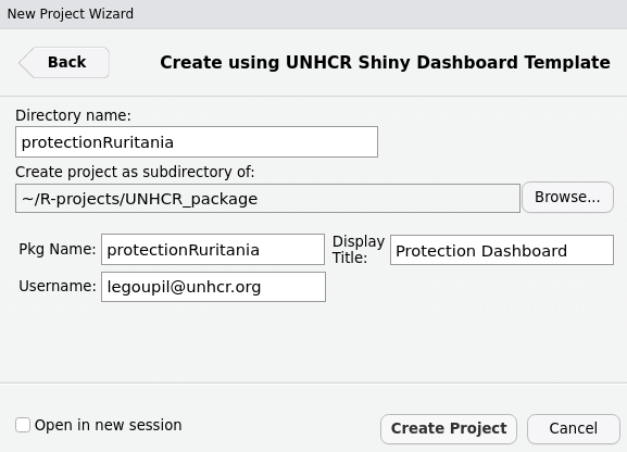 Builds standardized, modular shiny dashboard ready for dockerisation with IOM style • graveler